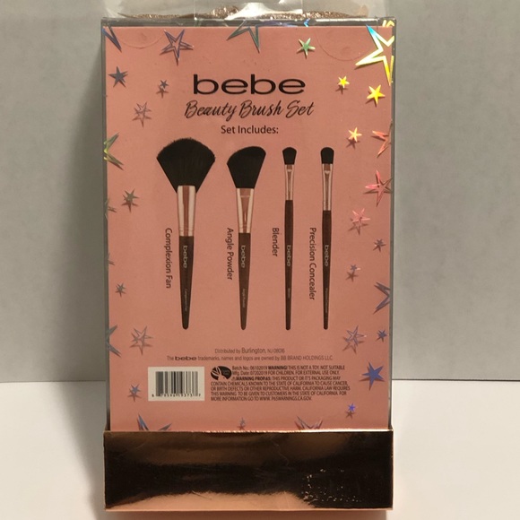 bebe | Makeup | Bebe Make Up Brush Set 4 Pcs | Poshmark